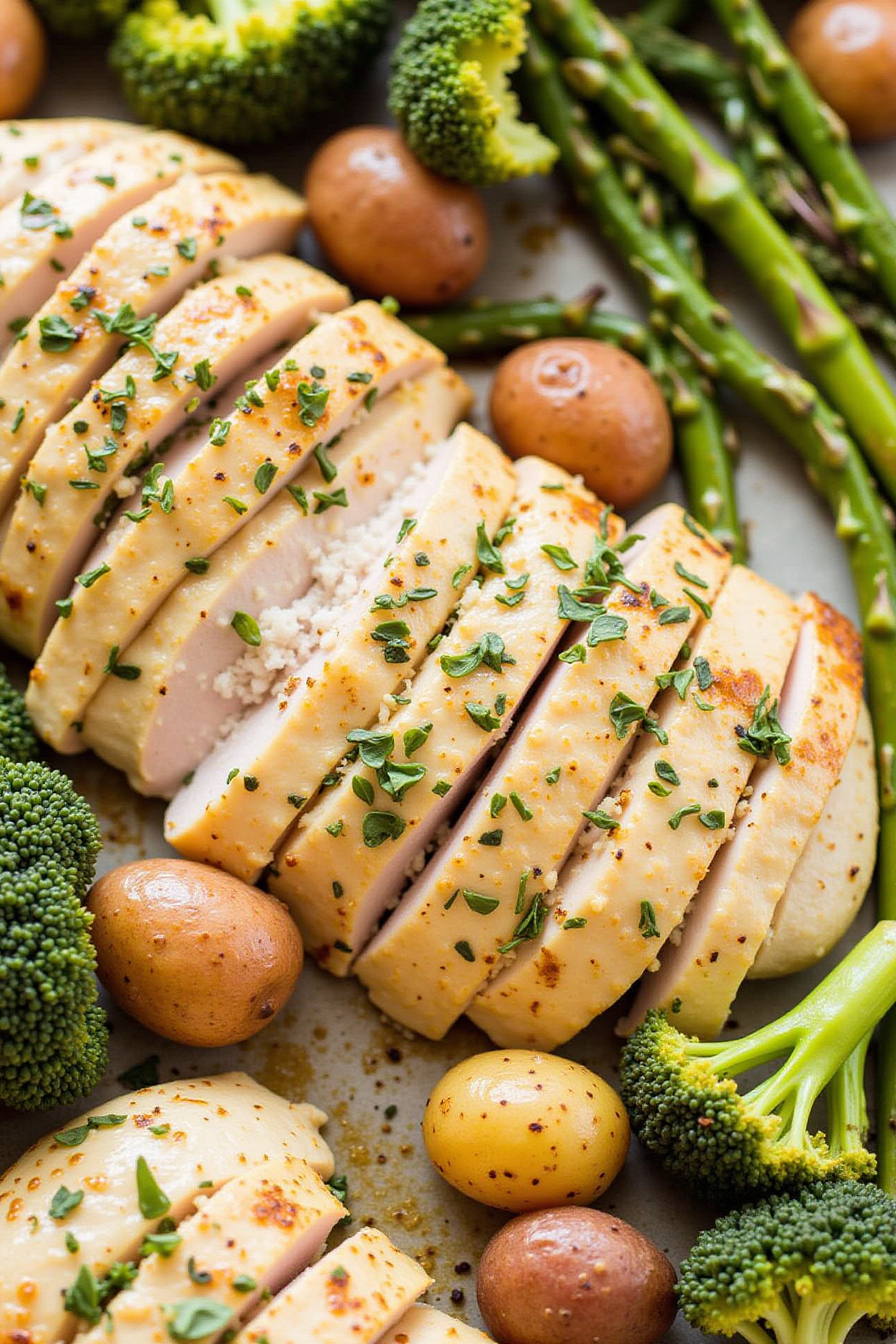 Sheet Pan Sensation: Irresistible Garlic Butter Chicken & Veggies ...